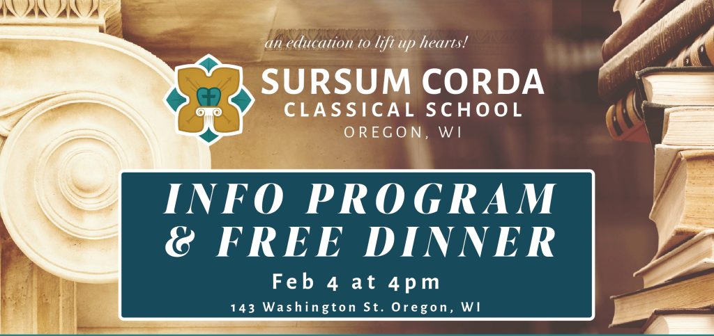Sursum Corda Classical School – An Education to Lift Up Hearts!